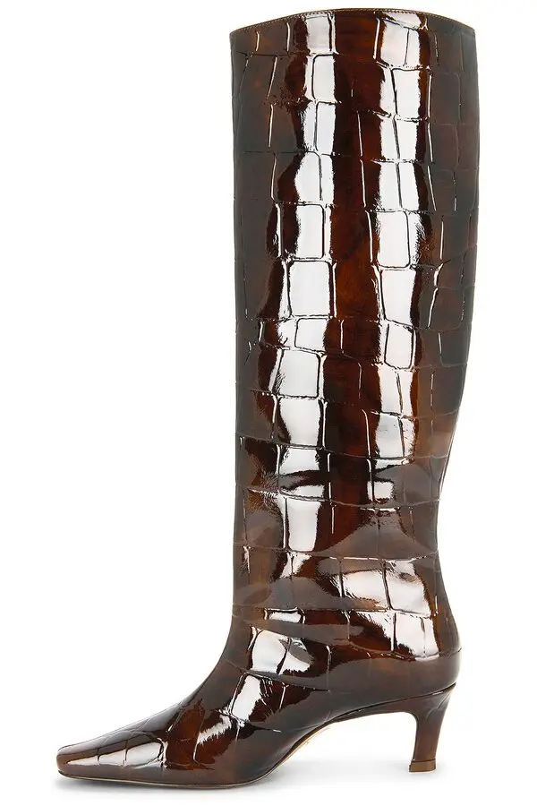 Retrofete Taliah Knee High Boots - Brown