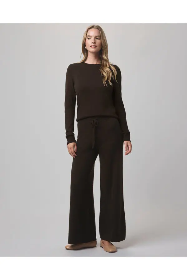 Splendid Hannah Sweater Pant - Chocolate