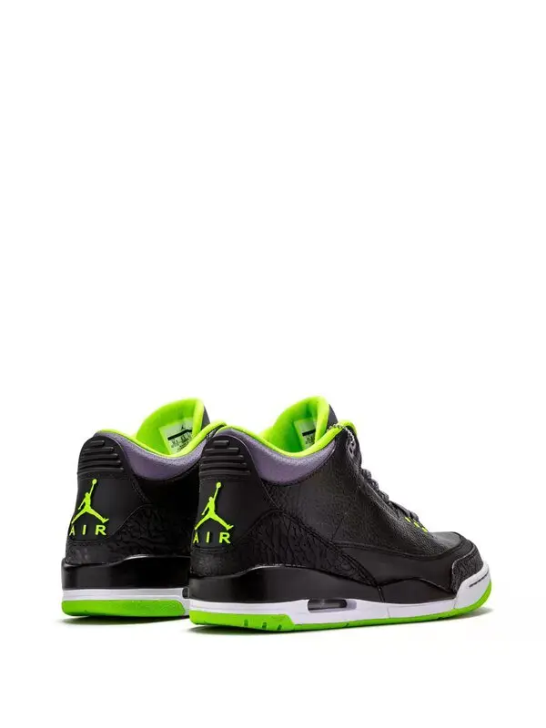 JORDAN Air 3 Retro Sneakers - Black