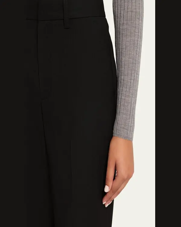 A.L.C. Hirsh Straight-leg Pants - Black