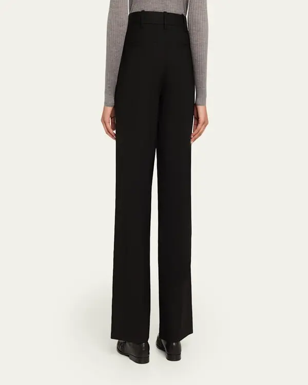 A.L.C. Hirsh Straight-leg Pants - Black