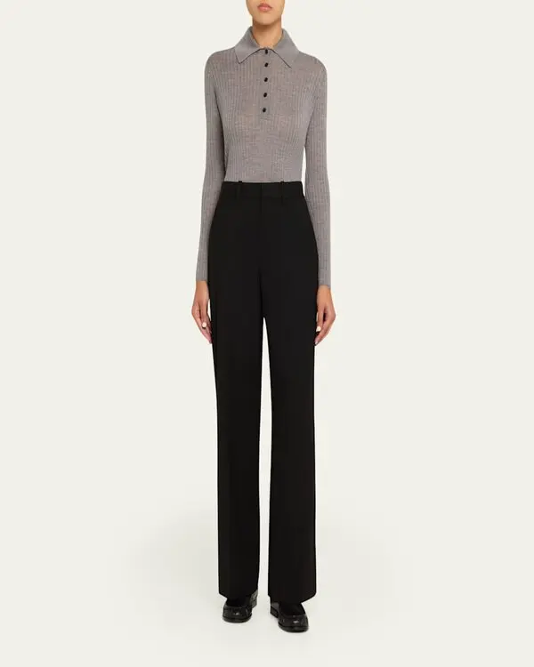 A.L.C. Hirsh Straight-leg Pants - Black