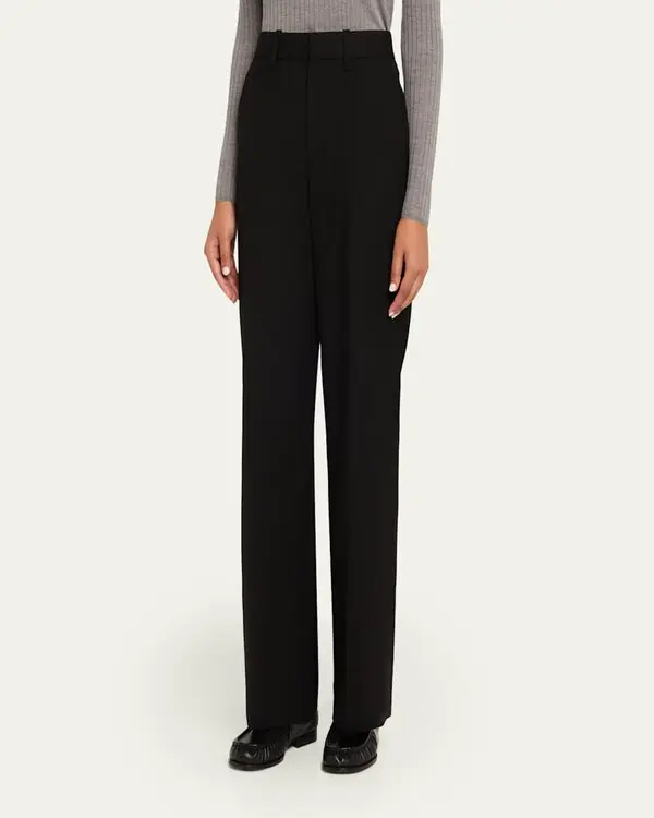 A.L.C. Hirsh Straight-leg Pants - Black
