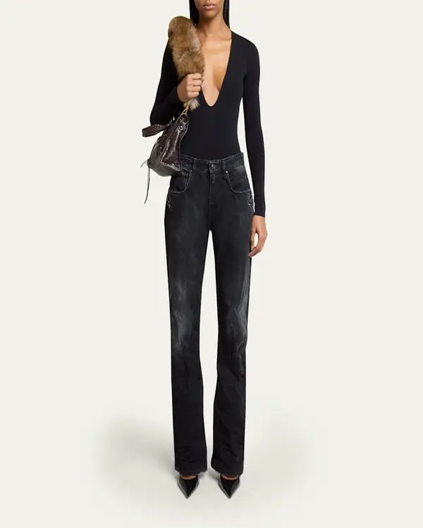 Balenciaga City Straight-leg Jeans