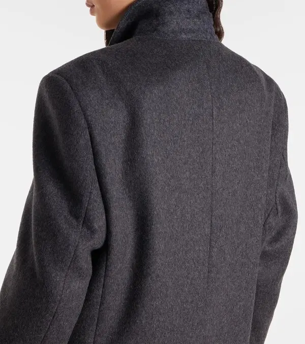 RÓHE Double-breasted Wool-blend Coat