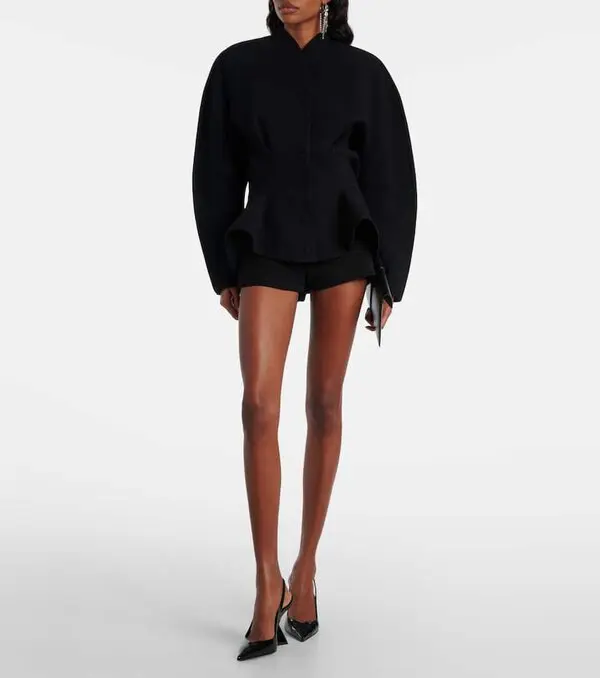 MUGLER Re/edit Virgin Wool Jacket