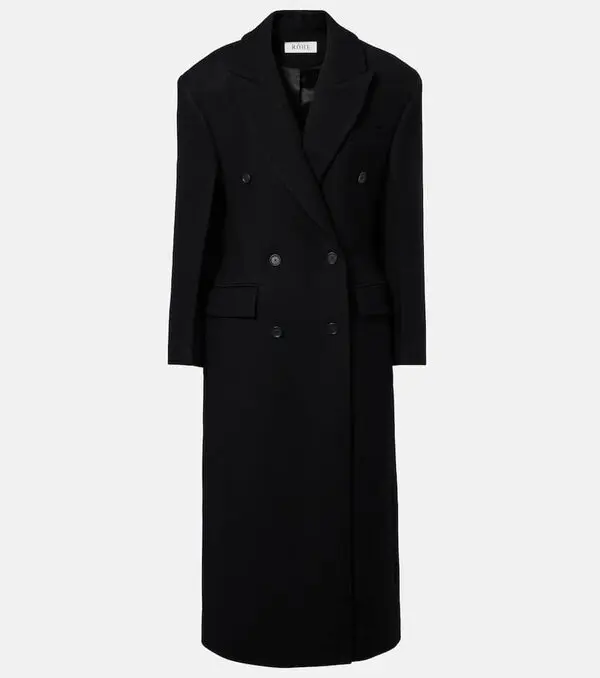 RÓHE Double-breasted Virgin Wool Coat