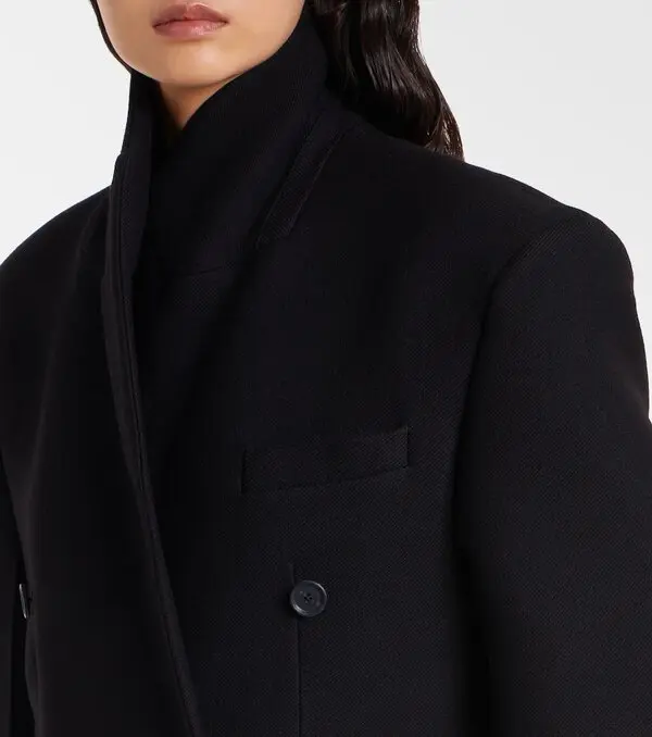 RÓHE Double-breasted Virgin Wool Coat