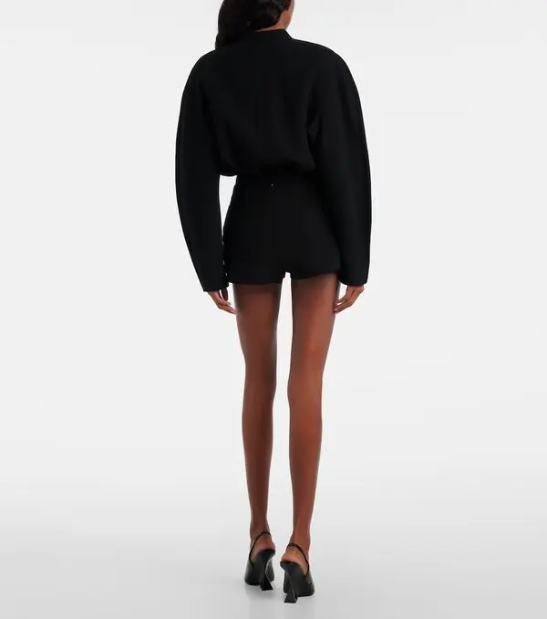 MUGLER Re/edit High-rise Shorts