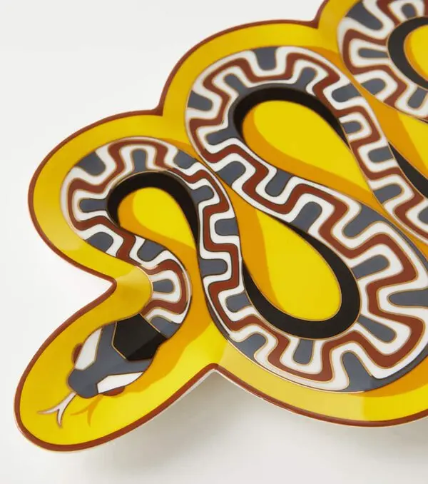 Jonathan Adler Snake Porcelain Decorative Tray