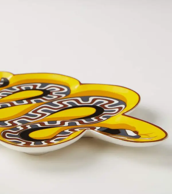 Jonathan Adler Snake Porcelain Decorative Tray
