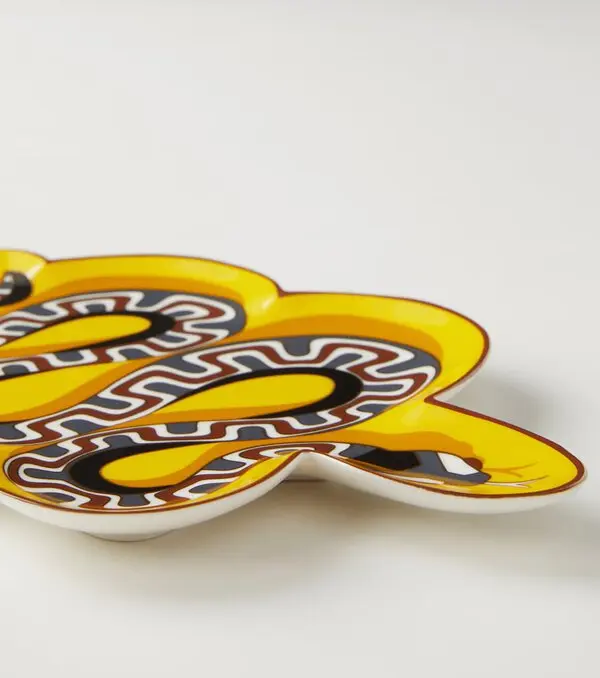 Jonathan Adler Snake Porcelain Decorative Tray