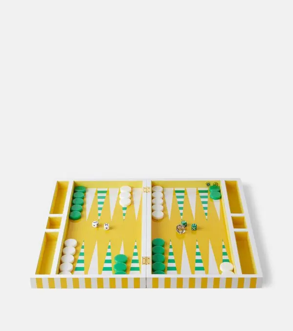 Jonathan Adler Copenhagen Lacquered Backgammon Set