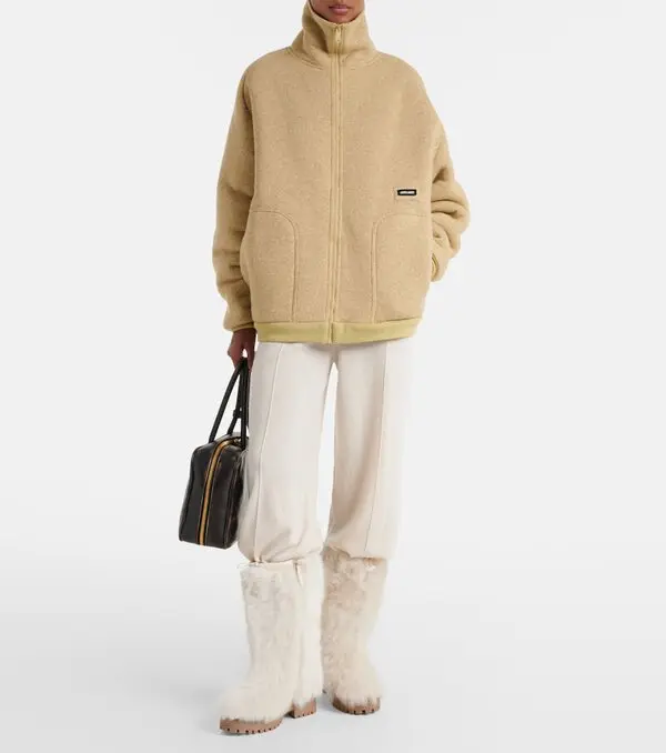 YVES SALOMON Shearling Mid-calf Boots