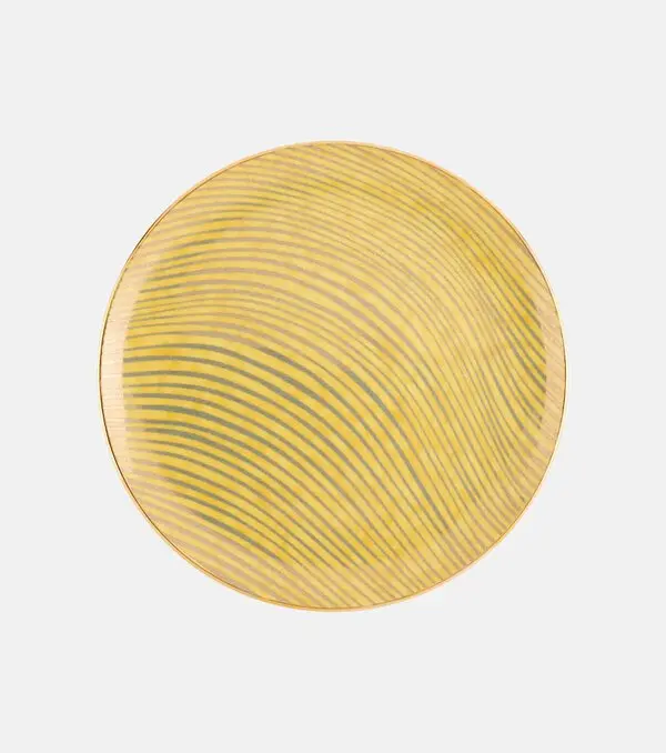 L'Objet X Fortuny Delphi Earthenware Dinner Plate - Yellow