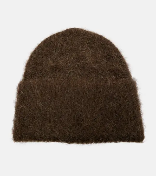 TOTEME Alpaca-blend Beanie - Green