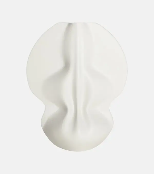CASSINA Brolic Ceramic Vase Bradley L. Bowers - White