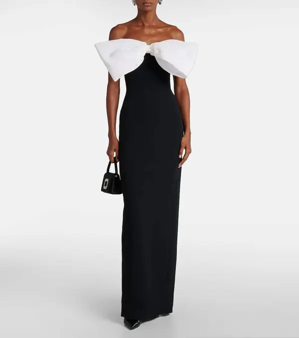 David Koma Bow-detail Gown