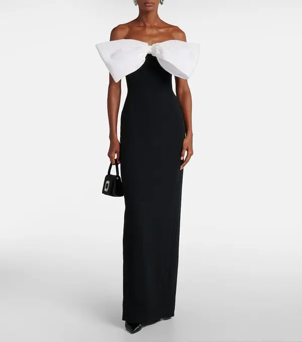 David Koma Bow-detail Gown