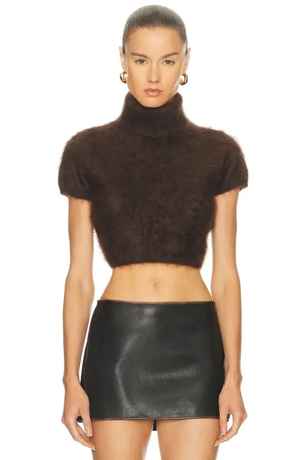 FRAME The Teddy Turtleneck
