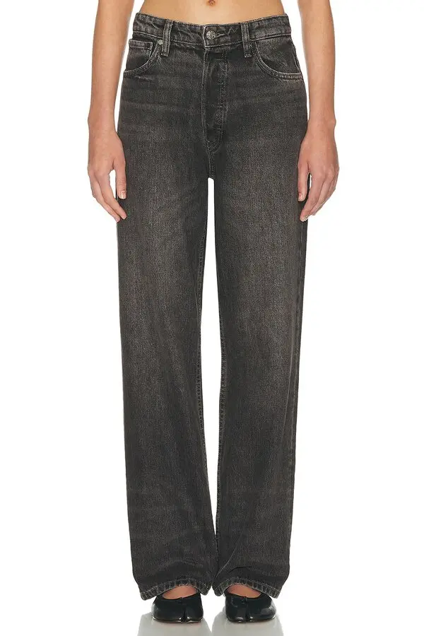 EB DENIM Sofia High-rise Relaxed Jeans - Marmont