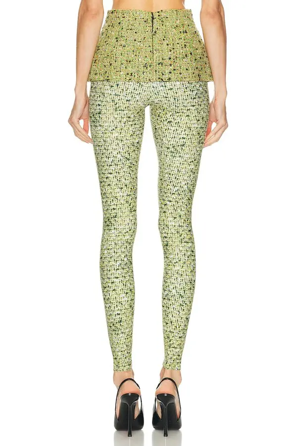 DIESEL® Legging With Skirt - Green