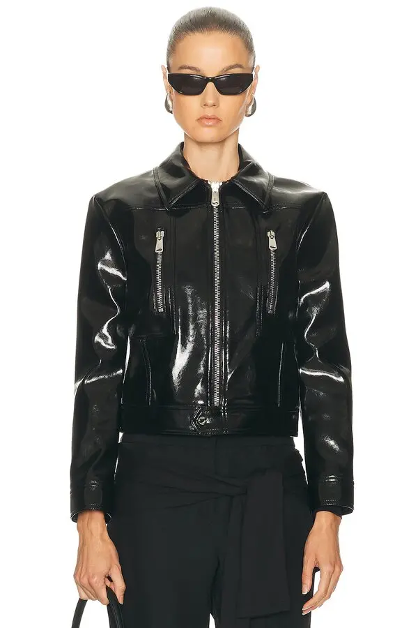 Coperni Cactus Leather Jacket