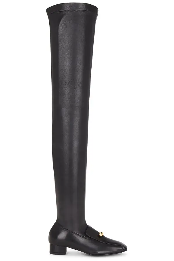 HERBERT LEVINE Showtime Over The Knee 30 Boot - Black