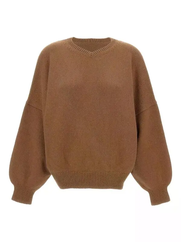 Khaite Crew-neck Long-sleeve Sweater