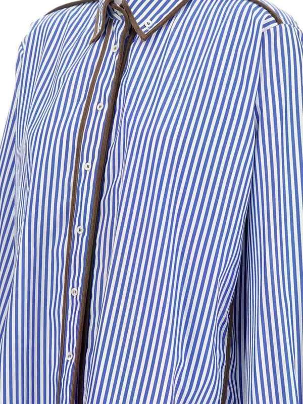 MAISON JEJIA Ines Striped Shirt