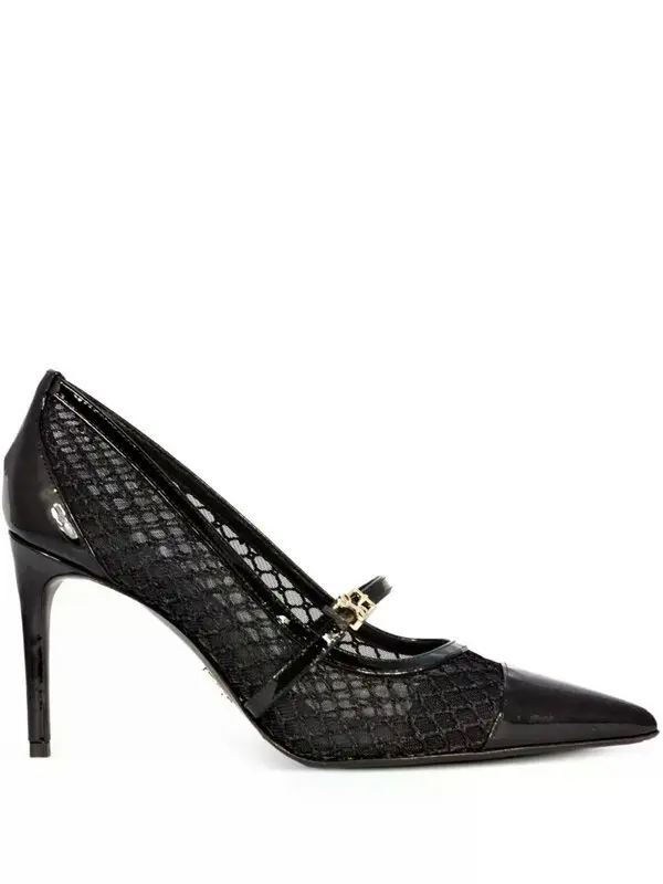 SERGIO LEVANTESI Mesh Strap Pumps