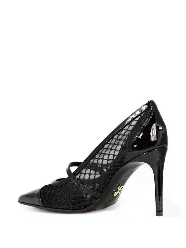 SERGIO LEVANTESI Mesh Strap Pumps