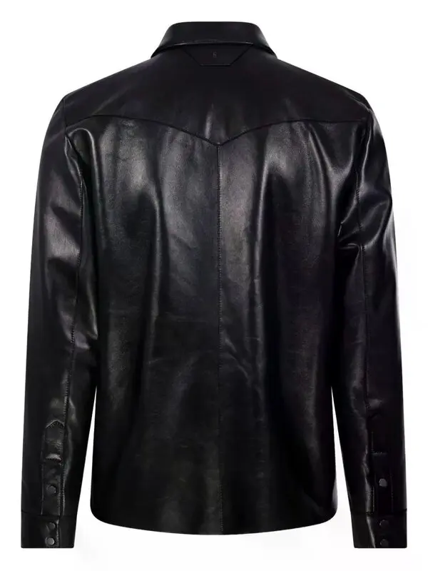 SALVATORE SANTORO Zipped Leather Jacket