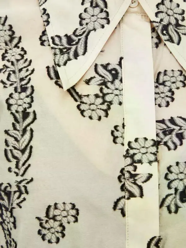 Day Birger Et Mikkelsen Floral Cropped Blouse