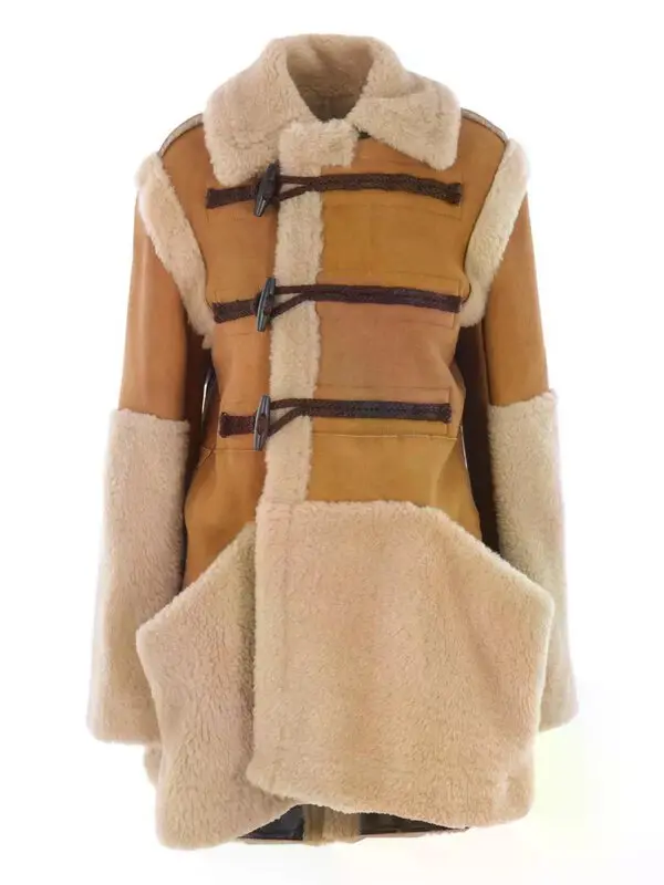 Sacai Toggle Mouton Coat