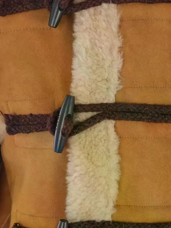 Sacai Toggle Mouton Coat