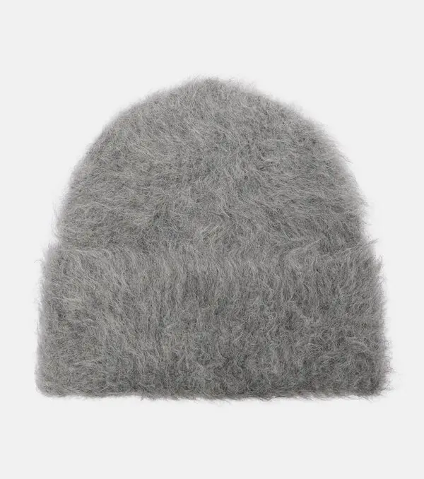 TOTEME Alpaca-blend Beanie - Grey