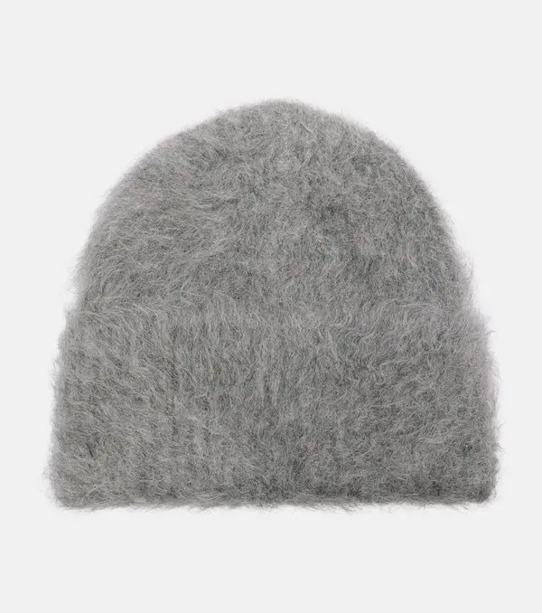 TOTEME Alpaca-blend Beanie - Grey