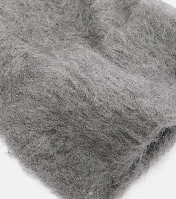 TOTEME Alpaca-blend Beanie - Grey