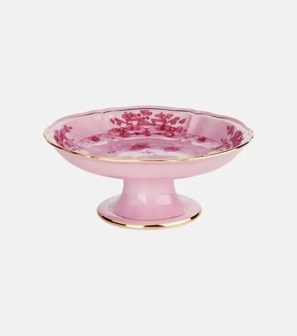 GINORI 1735 Oriente Italiano Porcelain Fruit Bowl - Pink
