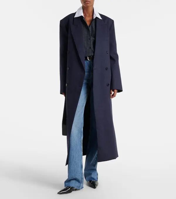 THE FRANKIE SHOP Jane Virgin Wool Coat