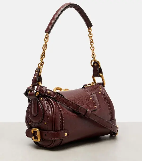Chloé Paddington Small Leather Shoulder Bag - Brown
