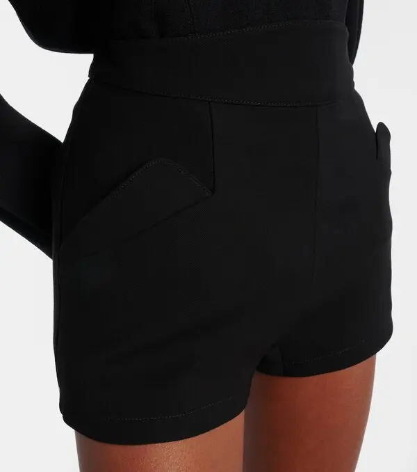MUGLER Re/edit High-rise Shorts