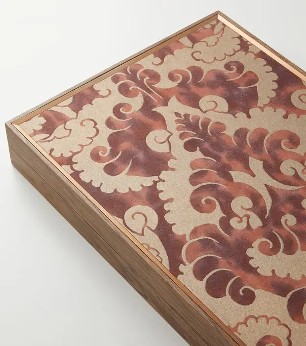L'Objet X Fortuny Wooden Backgammon Set - Red