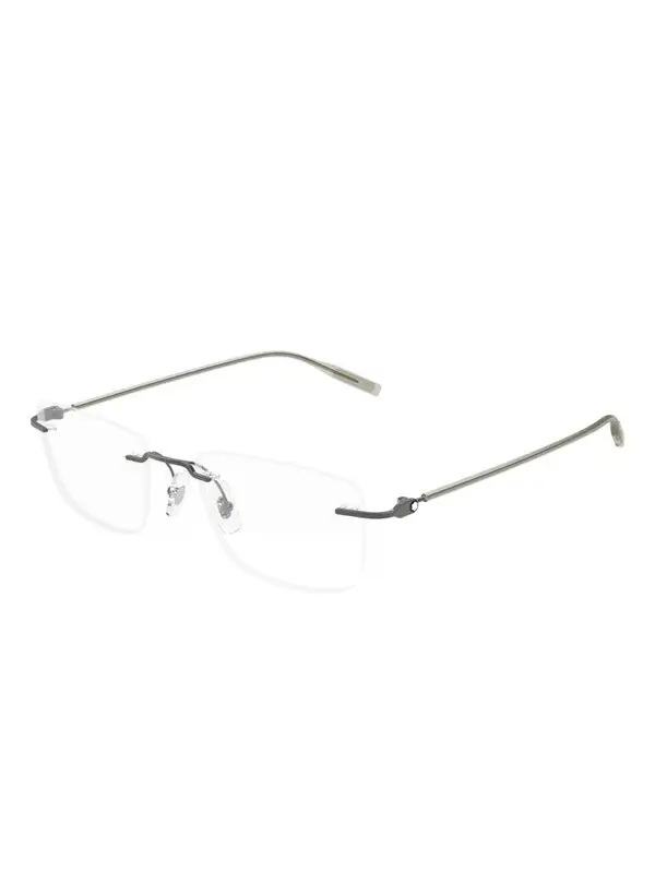 Montblanc Rectangle Eyeglasses - Grey