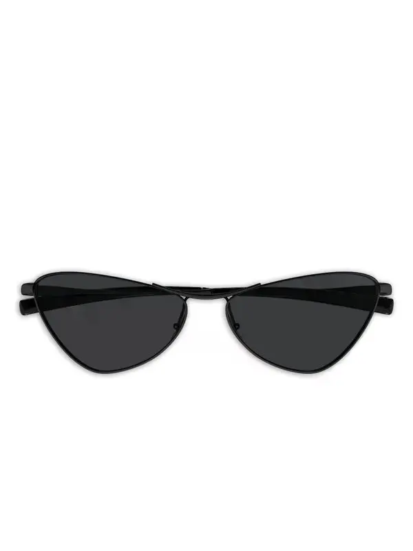 Saint Laurent Geometric Sunglasses - Black
