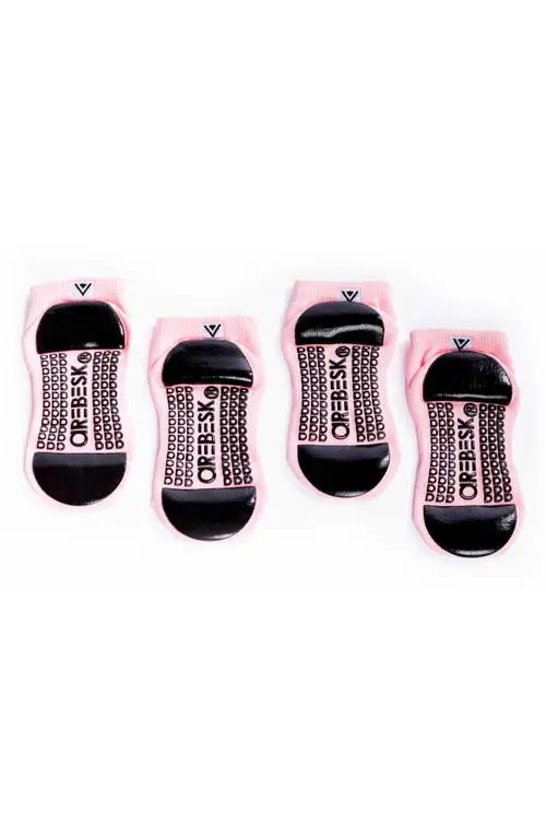 AREBESK Birdie 2-pack Quarter Socks