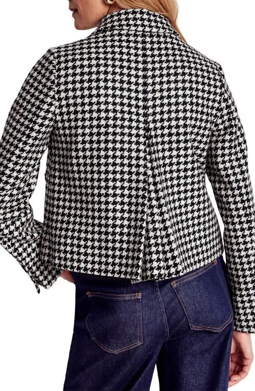 Boden Knightsbridge Houndstooth Wool Jacket