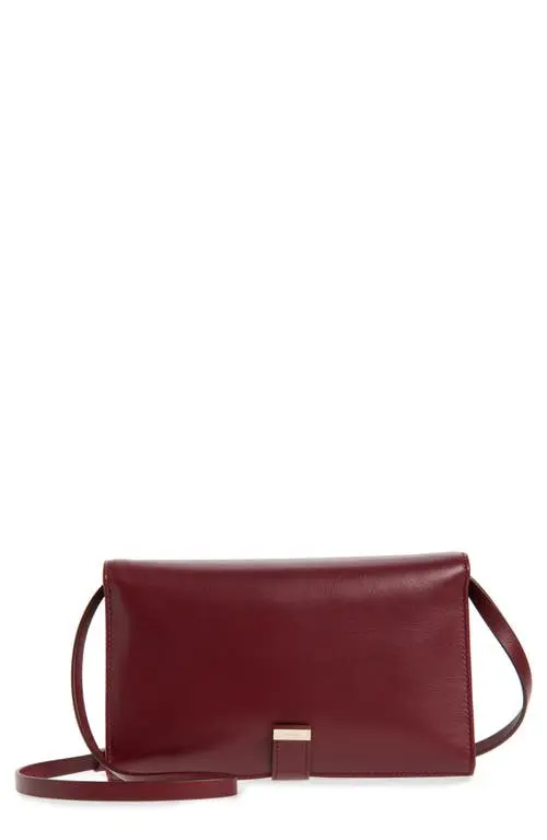TOM FORD Foldover Organizer On A Strap - 1r008 Ruby Red