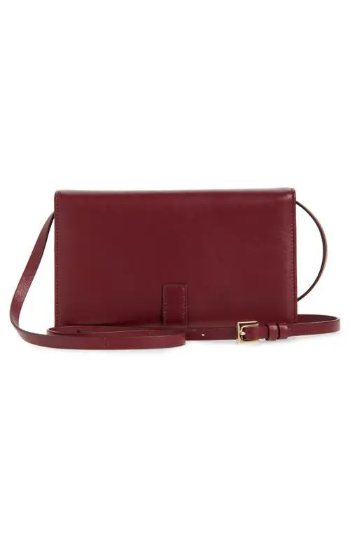 TOM FORD Foldover Organizer On A Strap - 1r008 Ruby Red